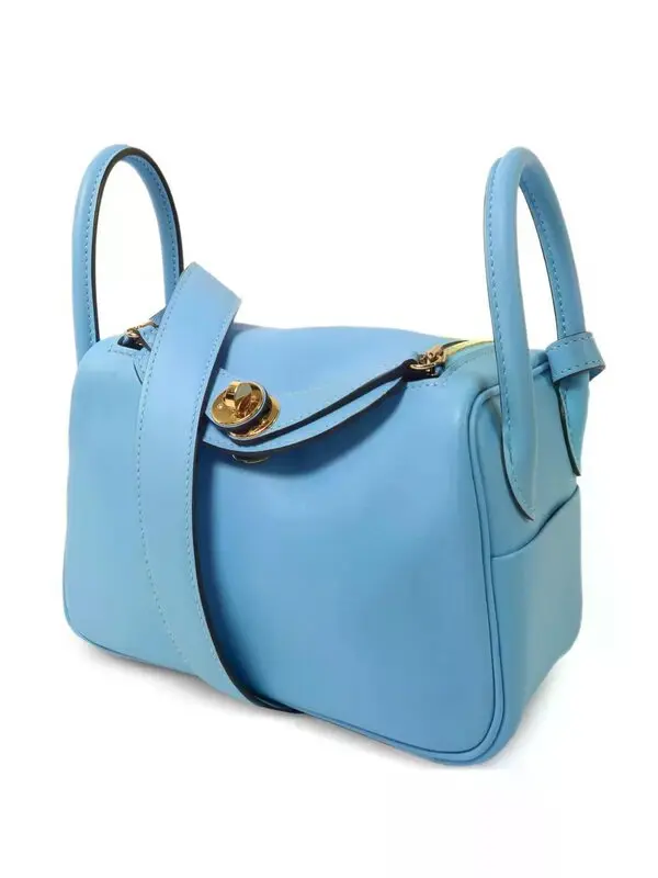 Hermès Mini Lindy Shoulder Bag - Blue