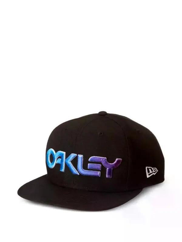 Oakley Gradient Logo Embroidered Baseball Hat - Black