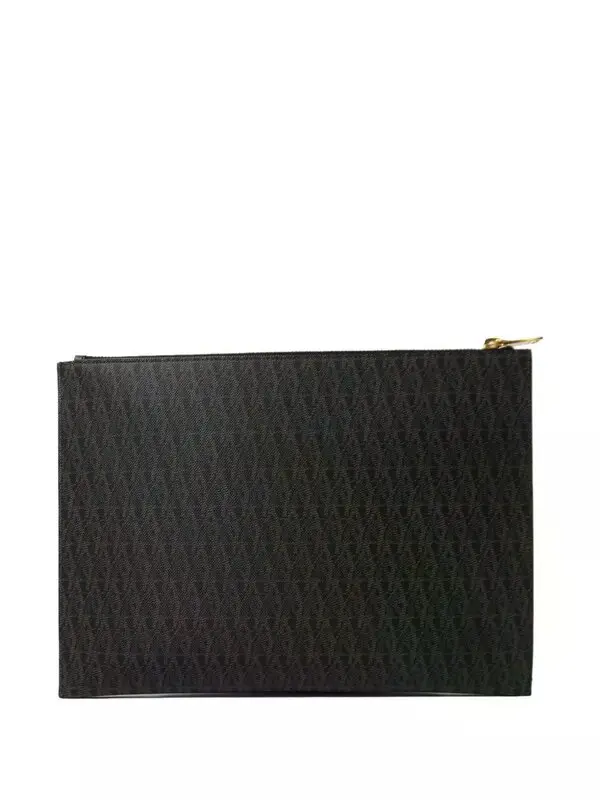 Saint Laurent Monogram Print Pouch Bag