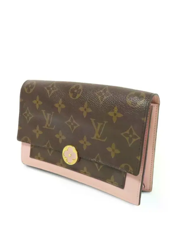 LOUIS VUITTON Flore Monogram Shoulder Bag - Brown