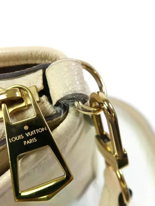 LOUIS VUITTON Trianon Pm Monogram Empreinte Shoulder Bag - Neutrals
