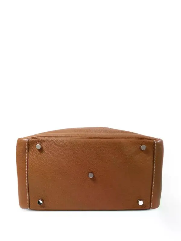 Hermès Lindy 30 Leather Tote Bag - Brown
