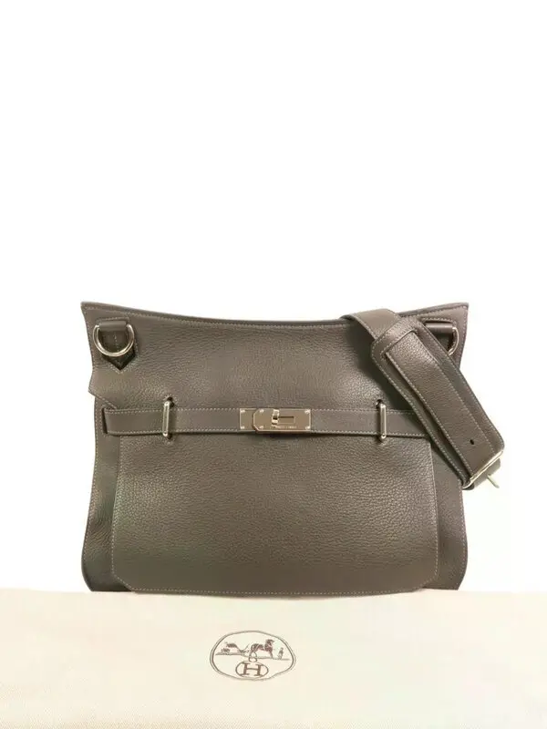 Hermès Jypsiere Shoulder Bag - Grey