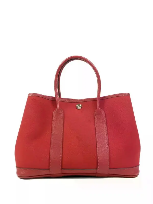 Hermès 2016 Garden Party Tpm Tote Bag - Red
