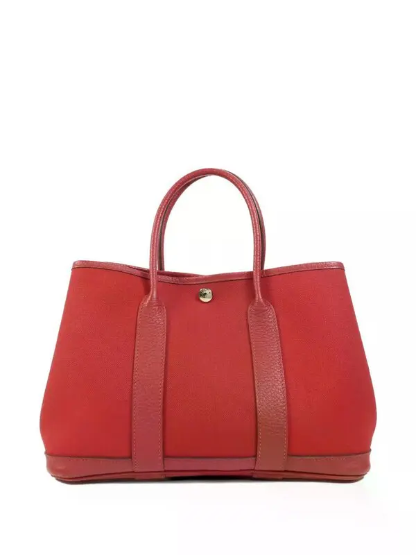 Hermès 2016 Garden Party Tpm Tote Bag - Red