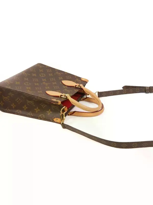 LOUIS VUITTON Bb Sac Plat Monogram Shoulder Bag - Brown