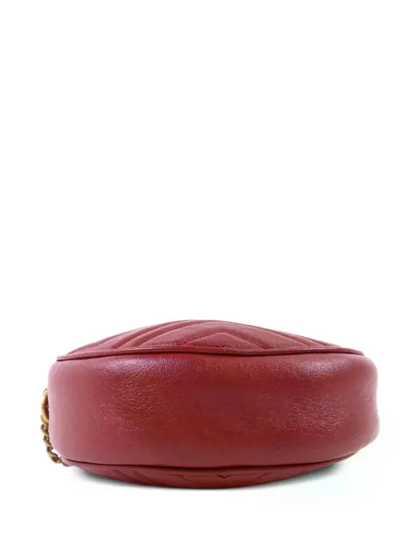 Gucci Gg Marmont Quilted Leather Crossbody Bag