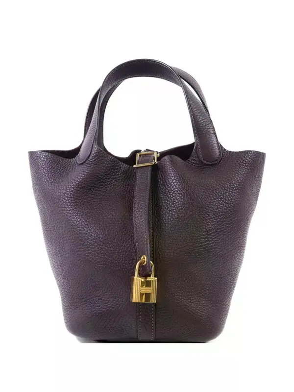 Hermès 2021 Picotin Pm Tote Bag - Brown