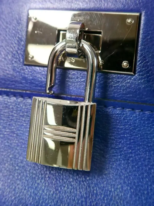 Hermès Tool Box 20 Tote Bag - Blue
