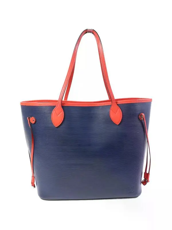 LOUIS VUITTON Neverfull Tote Bag - Blue