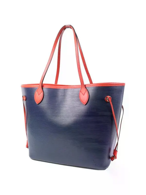 LOUIS VUITTON Neverfull Tote Bag - Blue
