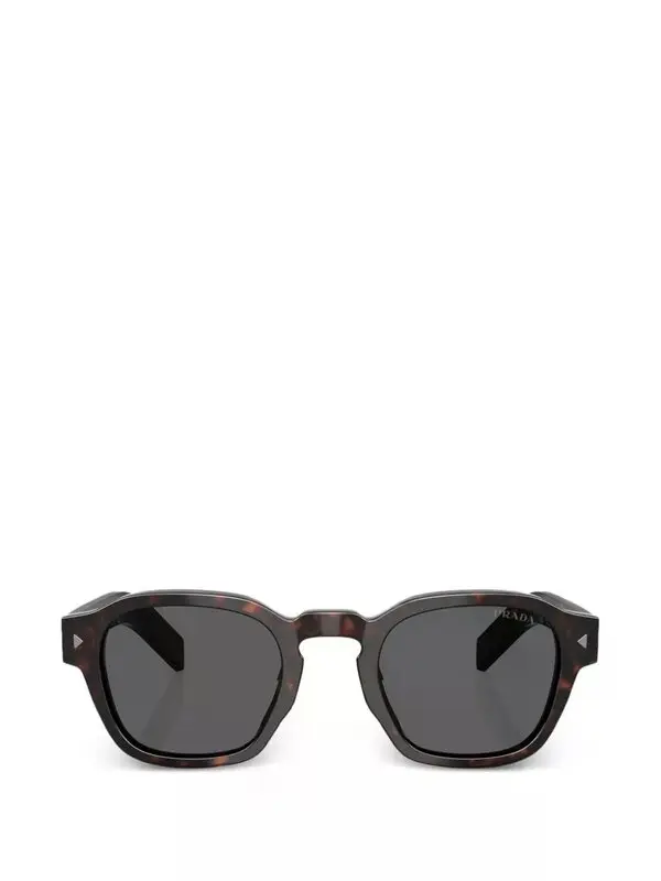 Prada Square Frame Sunglasses - Brown