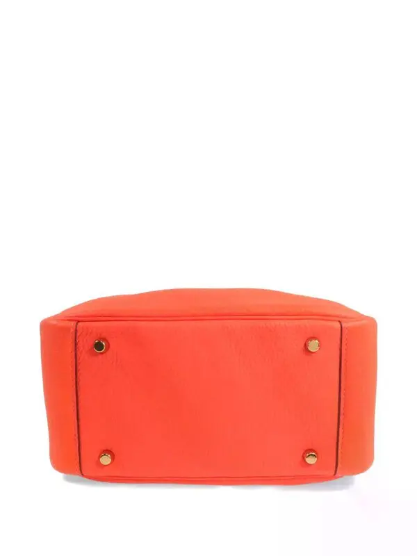 Hermès Mini Lindy Two-way Handbag - Red