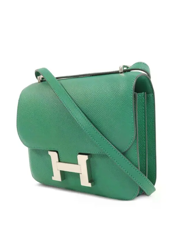 Hermès Mini Constance Shoulder Bag - Green