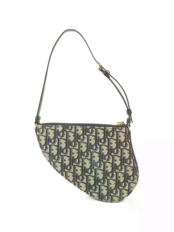 Dior Saddle Rodeo Shoulder Bag - Blue