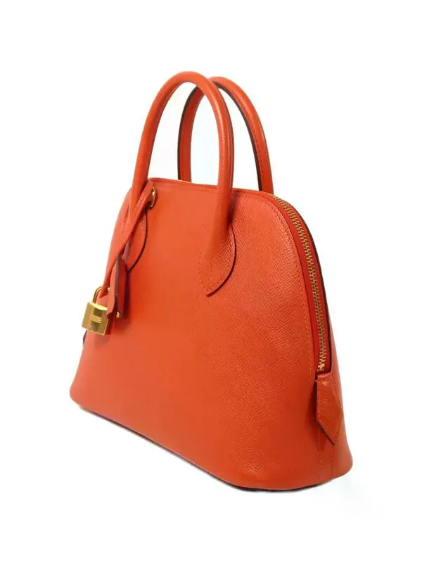 Hermès Bolide 27 Epsom Leather Tote Bag - Orange