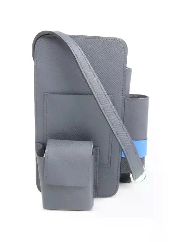 Hermès Phone Case With Shoulder Strap - Blue