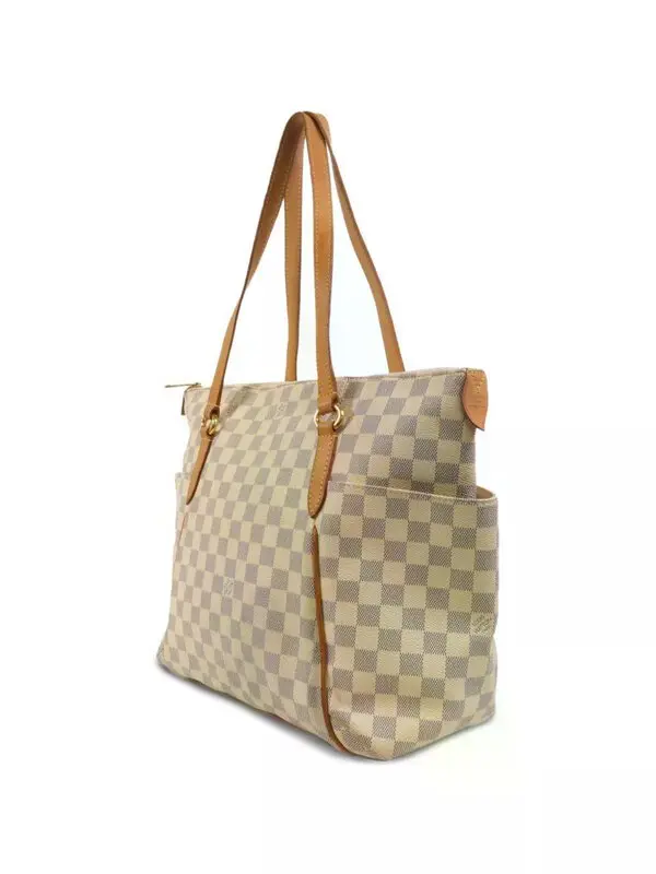 LOUIS VUITTON Damier Azur Totally Shoulder Bag - Neutrals