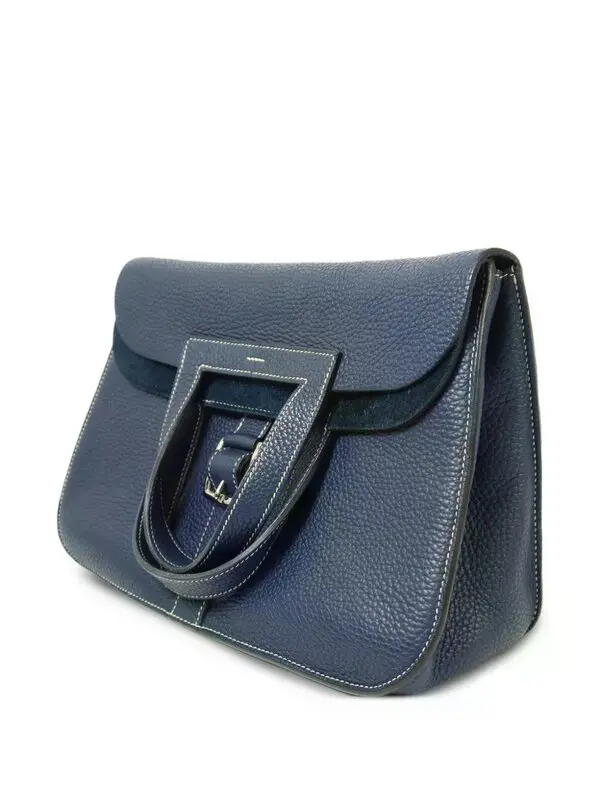 Hermès Halzan Shoulder Bag - Blue