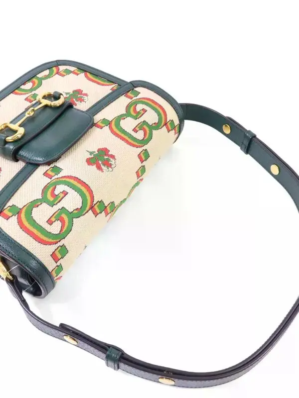 Gucci Horsebit 1955 Gg Shoulder Bag