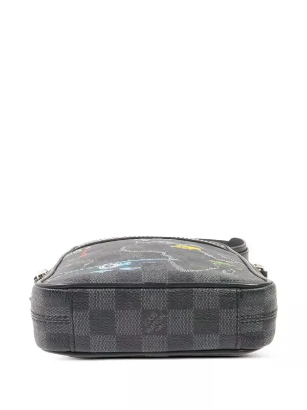 LOUIS VUITTON Damier Graphite Danube Cross Body Bag