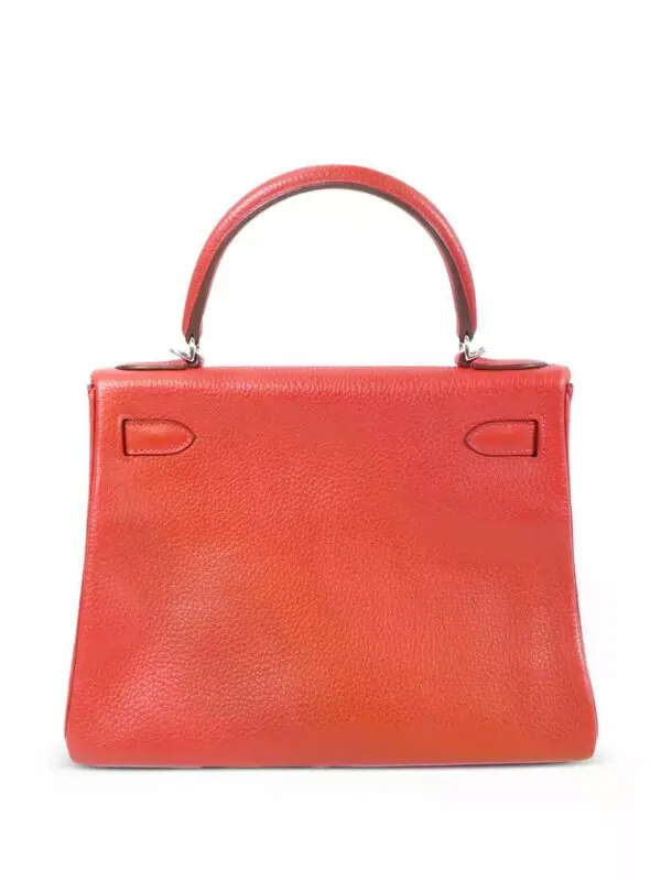 Hermès Kelly 28 Togo Tote Bag - Red
