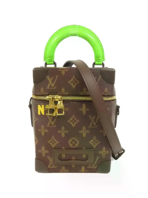 LOUIS VUITTON Vertical Box Trunk Bag - Brown