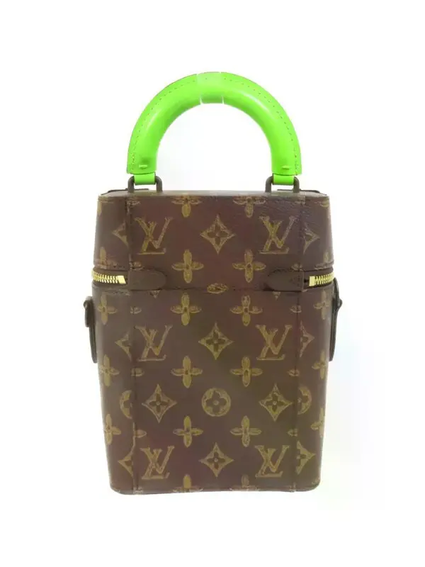 LOUIS VUITTON Vertical Box Trunk Bag - Brown