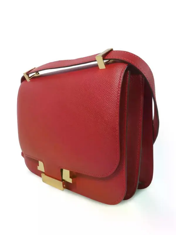 Hermès 24 Constance Shoulder Bag - Red