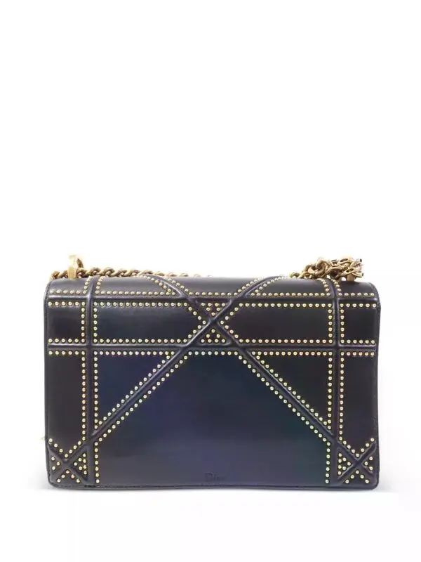 Dior Diorama Studded Shoulder Bag