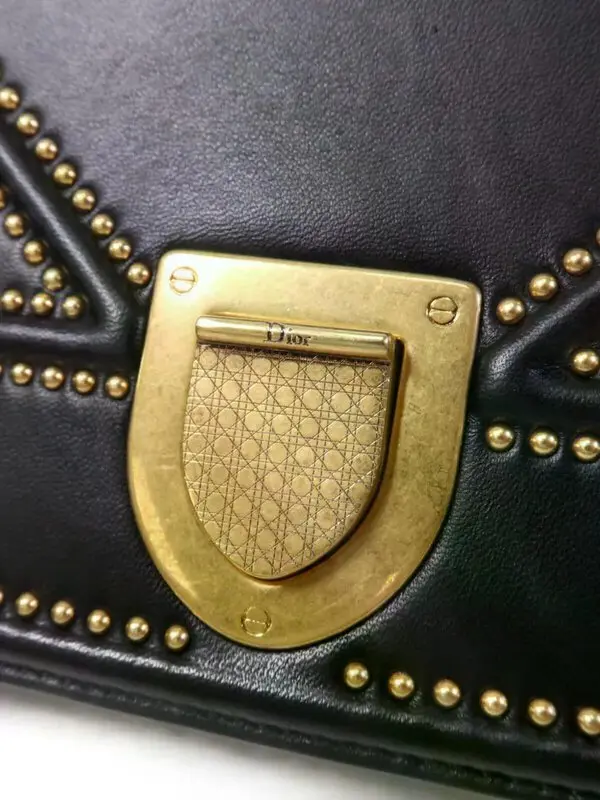 Dior Diorama Studded Shoulder Bag