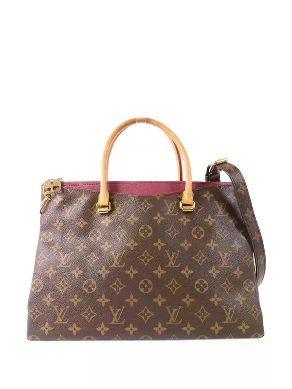 LOUIS VUITTON Pallas Tote Bag - Brown