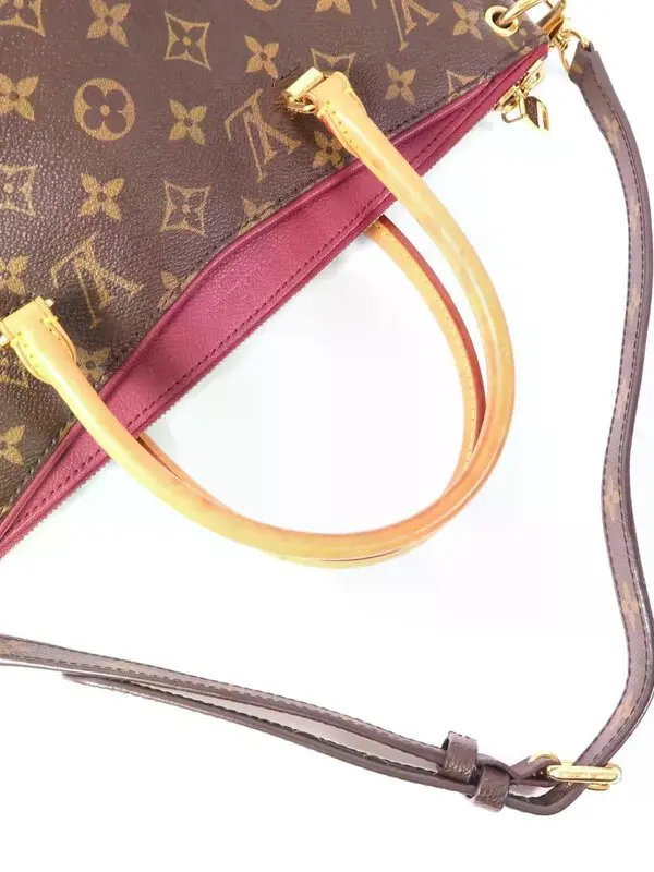 LOUIS VUITTON Pallas Tote Bag - Brown