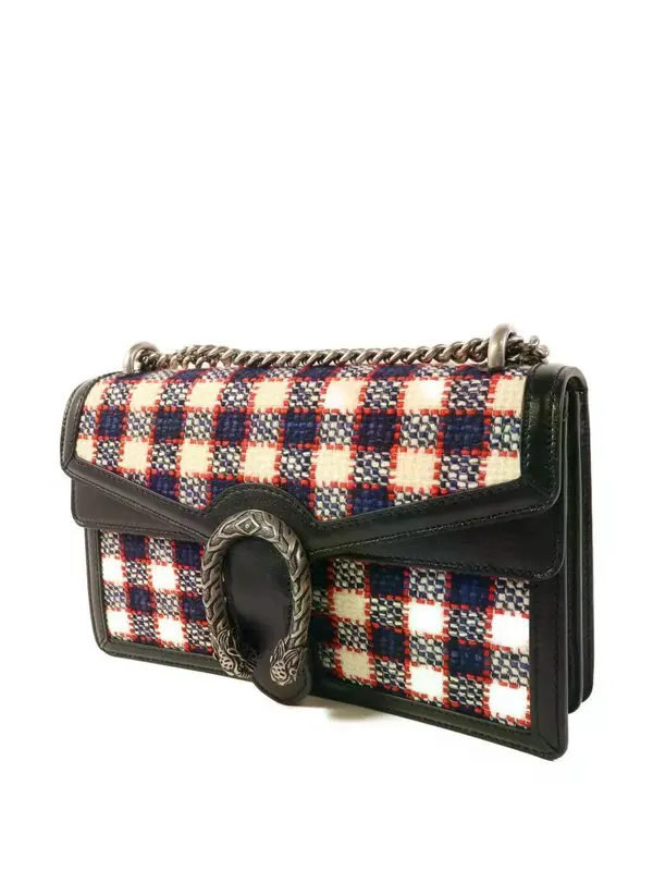 Gucci Dionysus Check-pattern Shoulder Bag - Neutrals