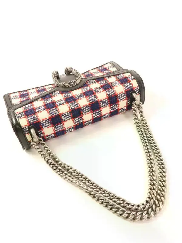 Gucci Dionysus Check-pattern Shoulder Bag - Neutrals