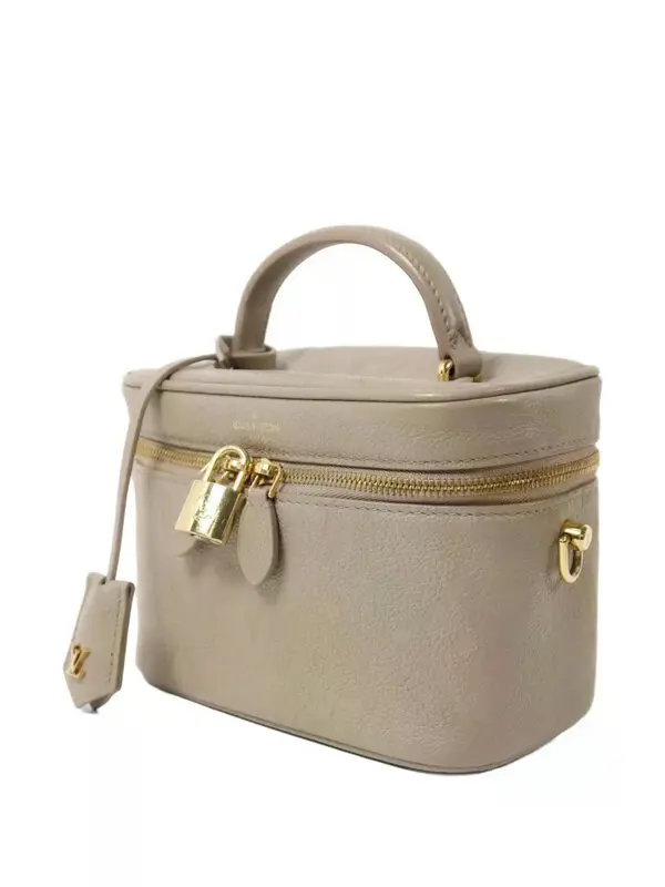 LOUIS VUITTON Pm Vanity Monogram Empreinte Tote Bag - Neutrals