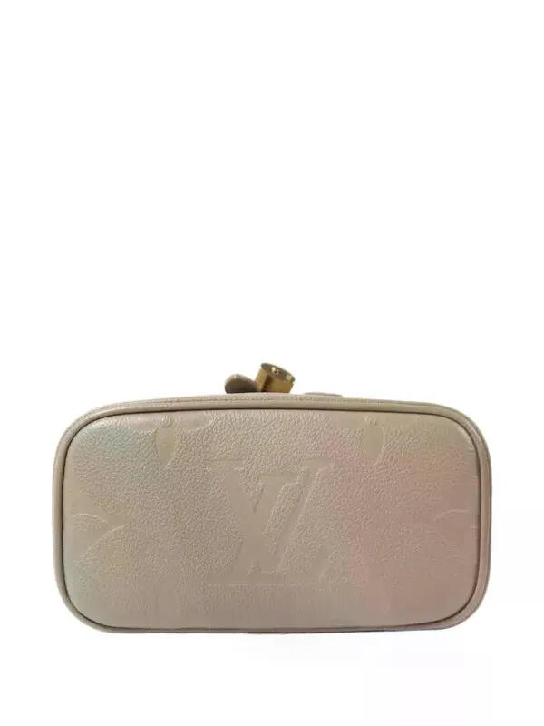 LOUIS VUITTON Pm Vanity Monogram Empreinte Tote Bag - Neutrals