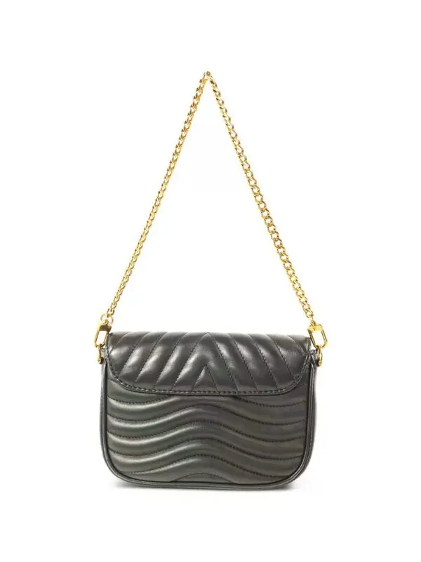 LOUIS VUITTON New Wave Chain-strap Calfskin Handbag - Black