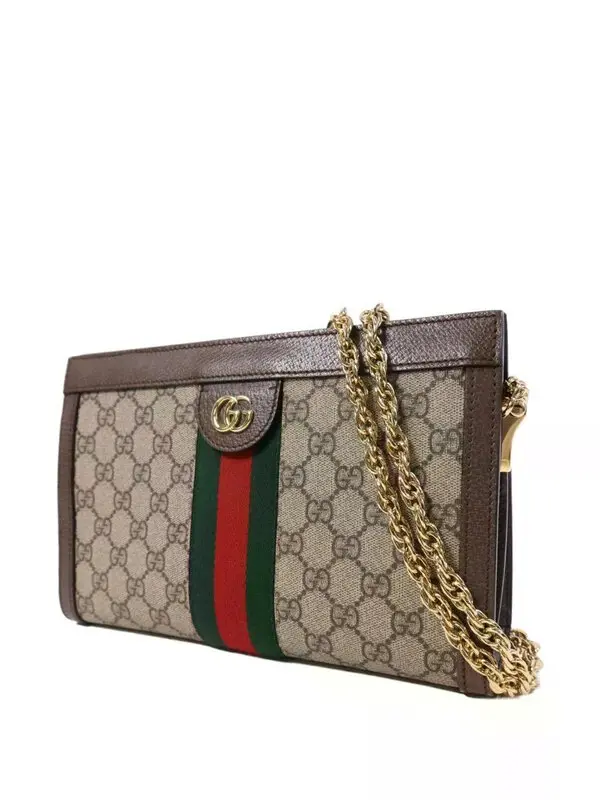 Gucci Ophidia Gg Shoulder Bag - Neutrals