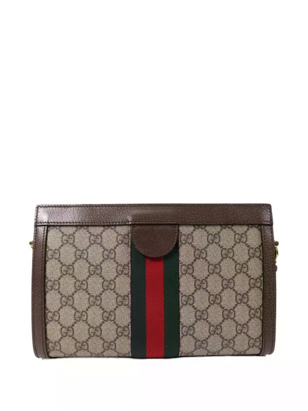 Gucci Ophidia Gg Shoulder Bag - Neutrals