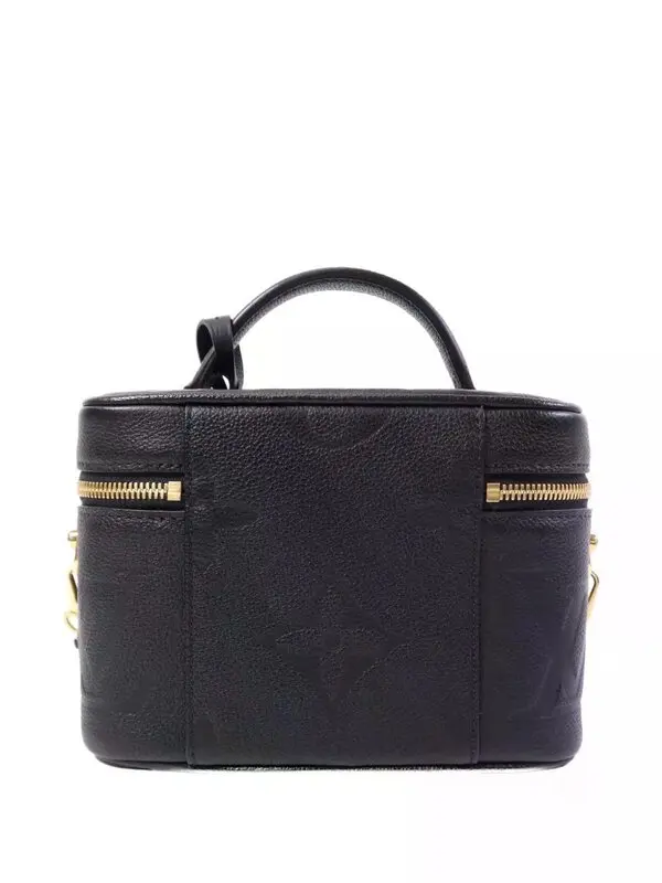 LOUIS VUITTON Monogram Empreinte Vanity Bag - Black