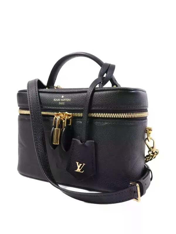 LOUIS VUITTON Monogram Empreinte Vanity Bag - Black