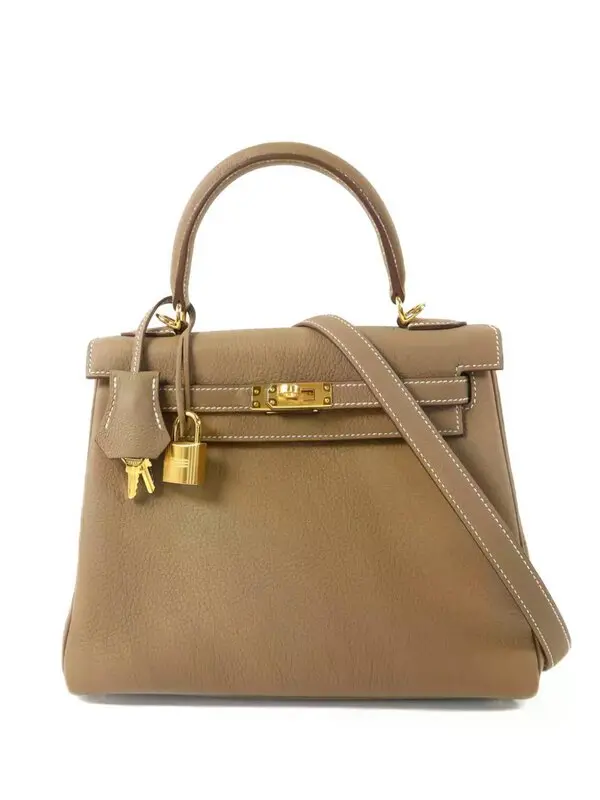 Hermès Kelly 25 Two-way Handbag - Neutrals