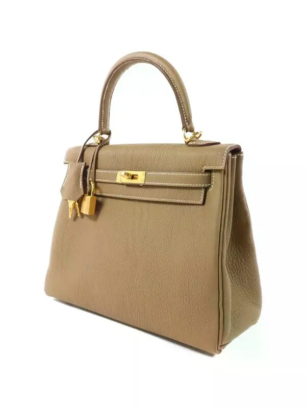 Hermès Kelly 25 Two-way Handbag - Neutrals