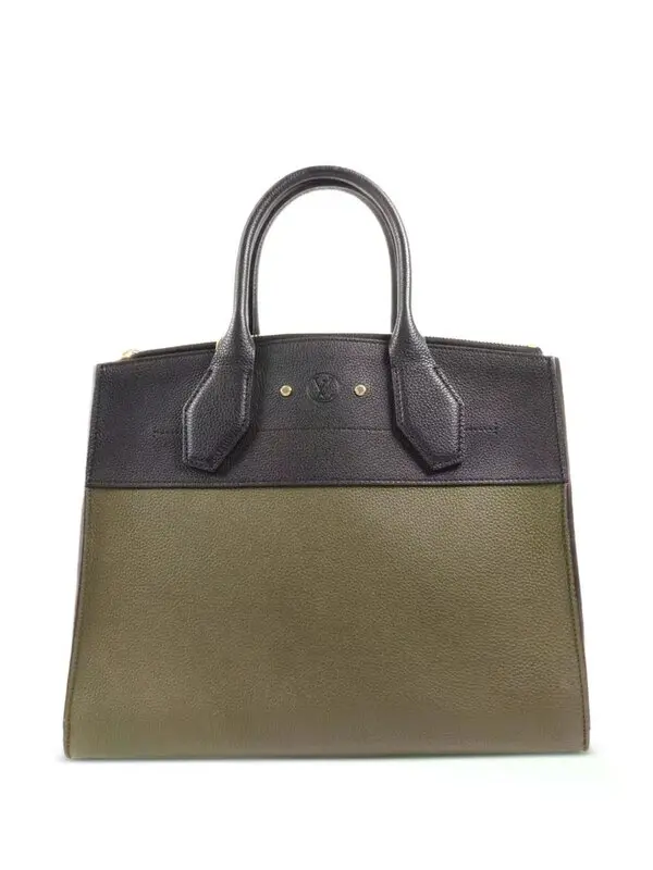 LOUIS VUITTON City Steamer Mm Two-way Handbag - Green