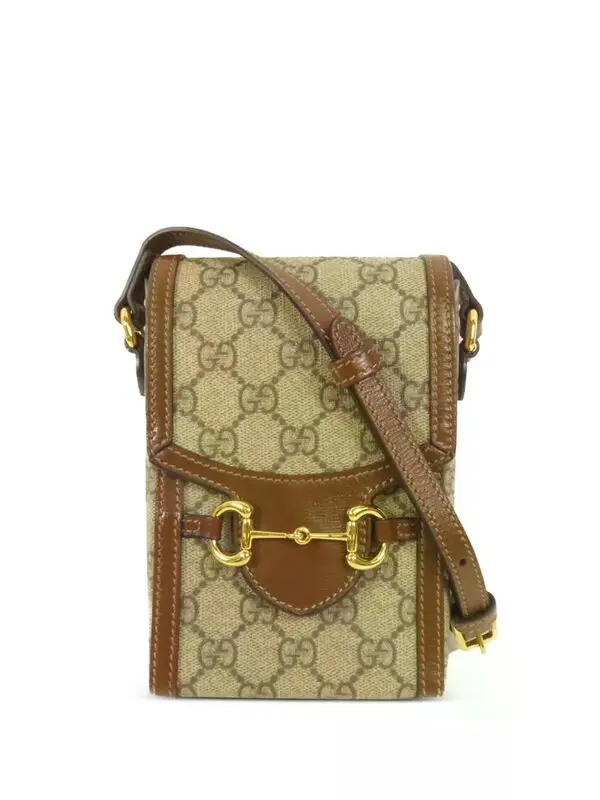 Gucci Mini Gg Horsebit 1955 Messenger Bag