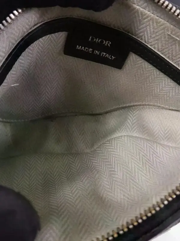 Dior Mini Saddle Shoulder Bag - Black