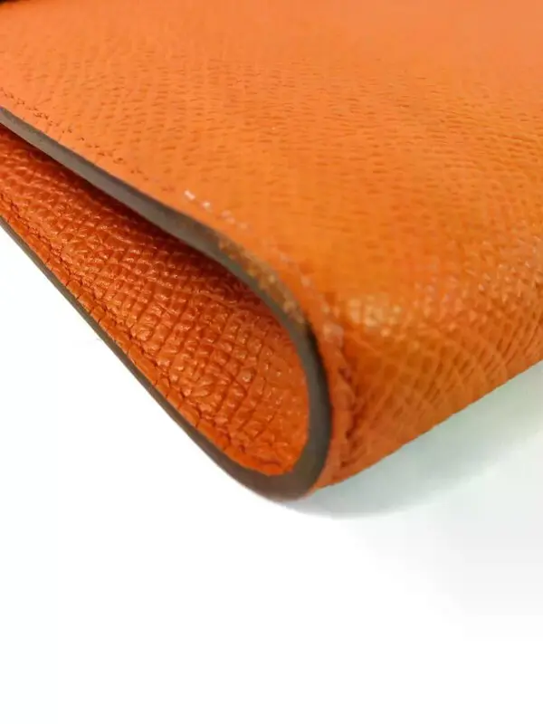 Hermès Clic 16 Leather Shoulder Bag - Orange