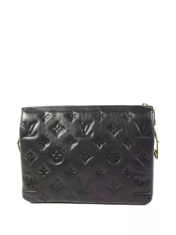 LOUIS VUITTON Bb Coussin Monogram Shoulder Bag - Black