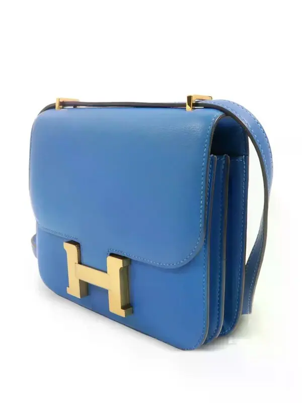 Hermès Constance Shoulder Bag - Blue